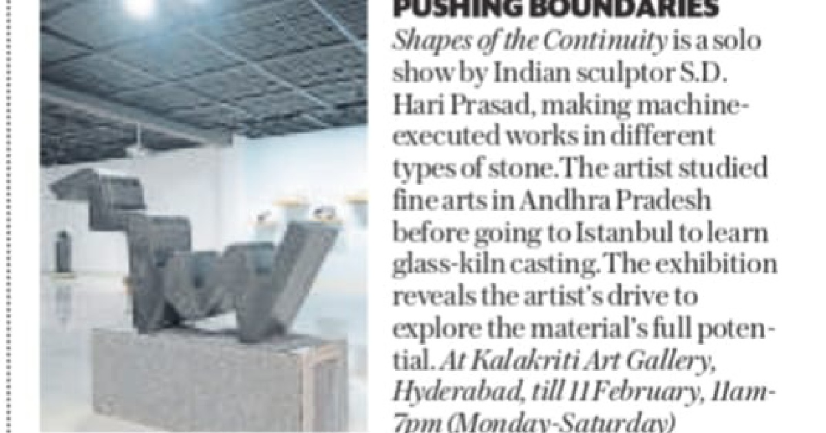 Shapes of the Continuity | 18 January - 11 February 2025 | Kalakriti ...